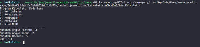 Membuat Kalkulator Sederhana Menggunakan Java - Pesona Informatika
